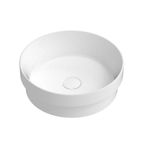ADP Monica Semi Inset Basin Matte White, Online The Blue Space