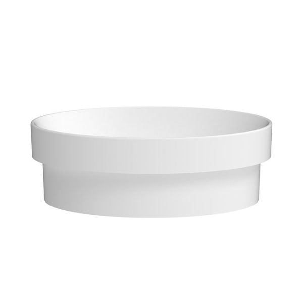 ADP Monica Semi Inset Basin Matte White, Online The Blue Space