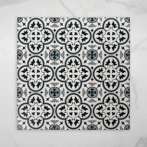 Tamarama Blue Matt P3 Cushioned Edge Porcelain Tile 300x300mm — The ...