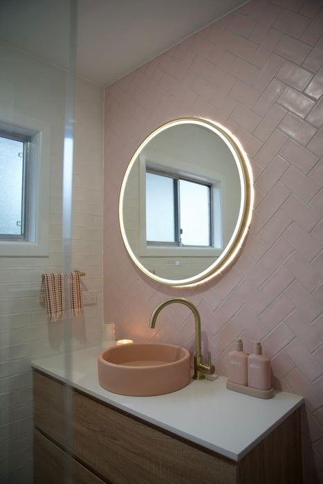 Blush Luca Hand Made Gloss Subway Tile 75 x 150 x 8mm — The Blue Space
