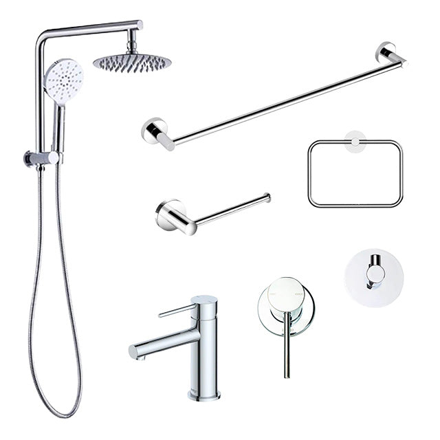 Chrome Bathroom Tapware Package — The Blue Space
