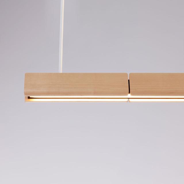 Fluxwood Array Timber Linear Pendant Light ARRAY-PEN-900-0.7-TR-3K ...