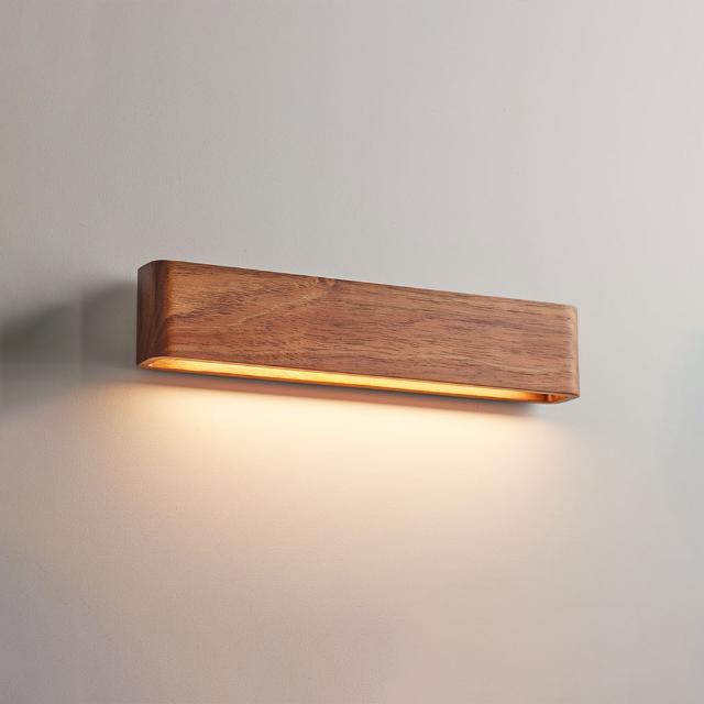 Fluxwood Umber Timber Linear Wall Light UMBER-SCONCE-PH-3K - The Blue Space