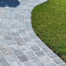 Light Grey Settlers Cobble Stone 150 x 150mm Porcelain — The Blue Space