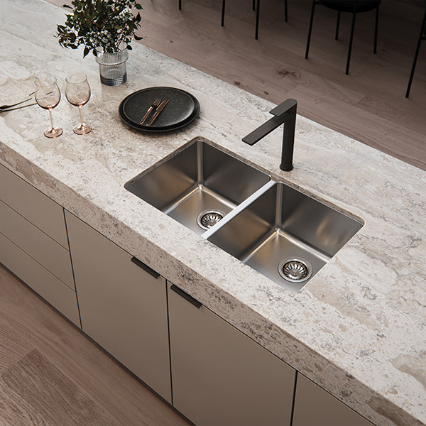 Phoenix 2000 Series Double Bowl Sink 793 x 461mm — The Blue Space