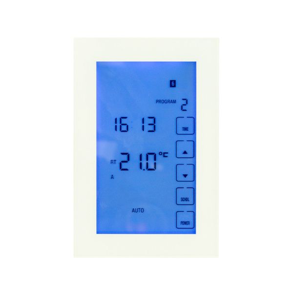 Radiant Premium WiFi Underfloor Heating Thermostat White Vertical — The ...