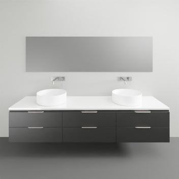 Timberline Ashton Wall Hung Vanity with Silk Surface Top & Basin — The ...