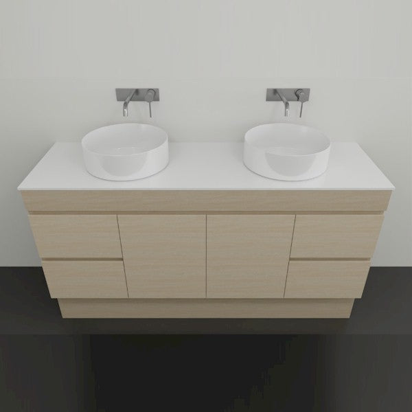 Timberline Bargo Floor Standing Vanity with Silksurface Top & Basin ...