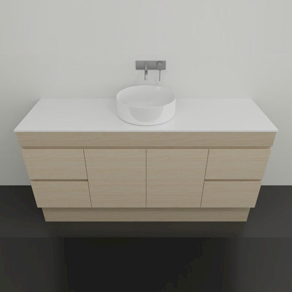 Timberline Bargo Floor Standing Vanity with Silksurface Top & Basin ...