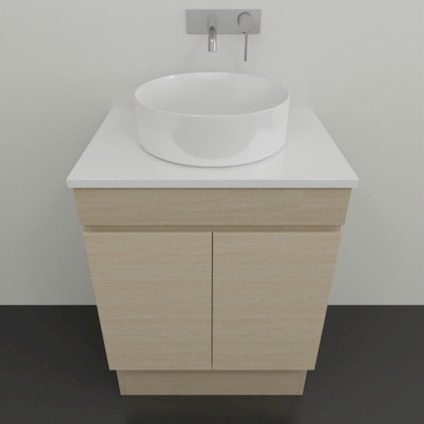 Timberline Bargo Floor Standing Vanity with Silksurface Top & Basin ...