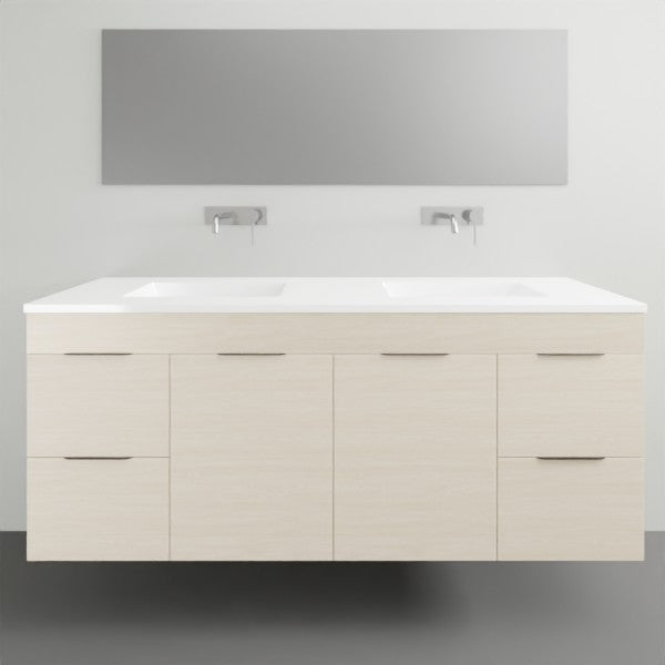 Timberline Bargo Wall Hung Vanity with Alpha Ceramic Top — The Blue Space