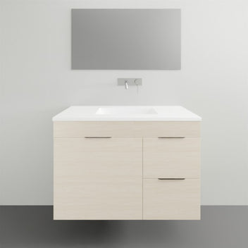Timberline Bargo Wall Hung Vanity with Alpha Ceramic Top — The Blue Space