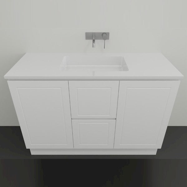 Timberline Nevada Classic Floor Standing Vanity with Ceramic Basin Top ...
