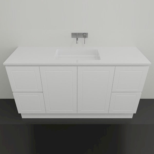 Timberline Nevada Classic Floor Standing Vanity with Ceramic Basin Top ...