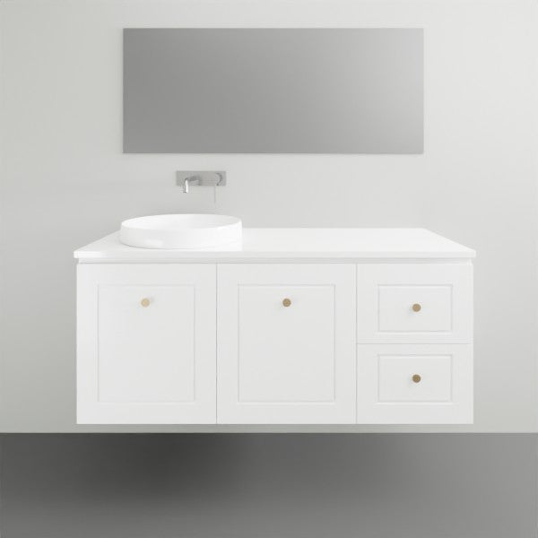 Timberline Nevada Classic Wall Hung Vanity with Silksurface Top and ...