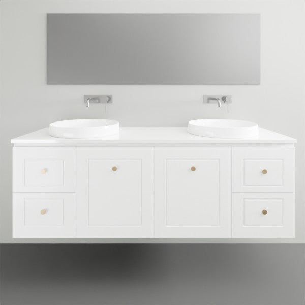 Timberline Nevada Classic Wall Hung Vanity with Silksurface Top and ...