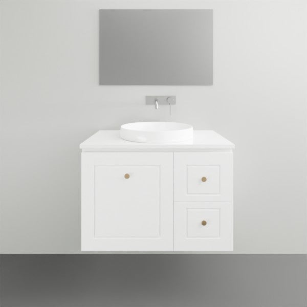 Timberline Nevada Classic Wall Hung Vanity with Silksurface Top and ...