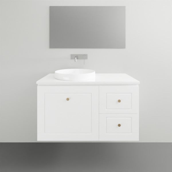 Timberline Nevada Classic Wall Hung Vanity with Silksurface Top and ...