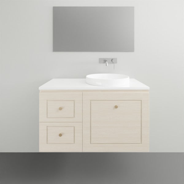 Timberline Nevada Classic Wall Hung Vanity with Silksurface Top and ...