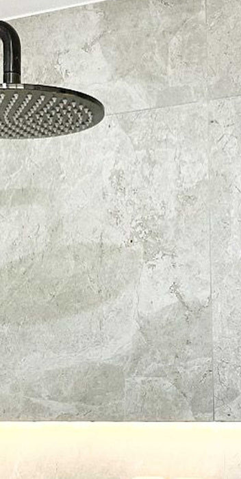 Ivory Tilly Tundra Stone Tile Matte Tech Grip 600 x 600 x 10mm Porcela ...