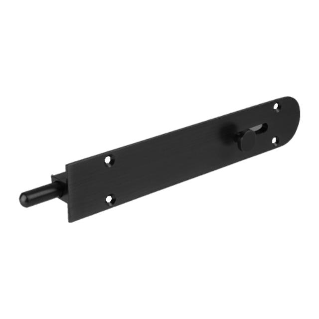 Zanda Radiused Reverse Barrel Bolt 200 x 36mm Matte Black 5231.BLK ...