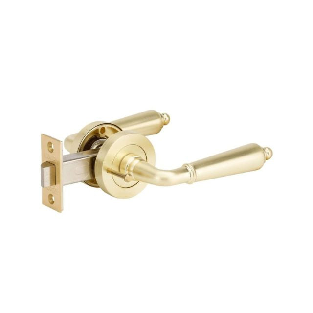 Zanda Oxford Privacy Set Satin Brass 10072.SB - The Blue Space