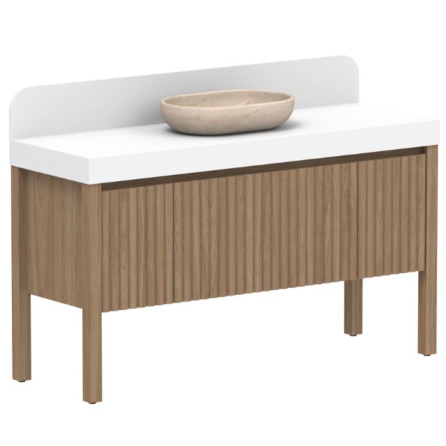 ADP Harper Floor Standing Vanity With Legs and Durasein Benchtop — The ...