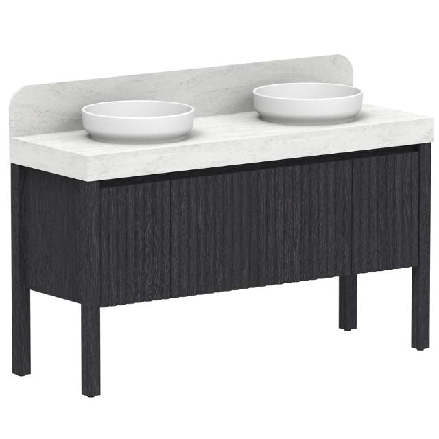 ADP Harper Floor Standing Vanity With Legs and Durasein Benchtop — The ...