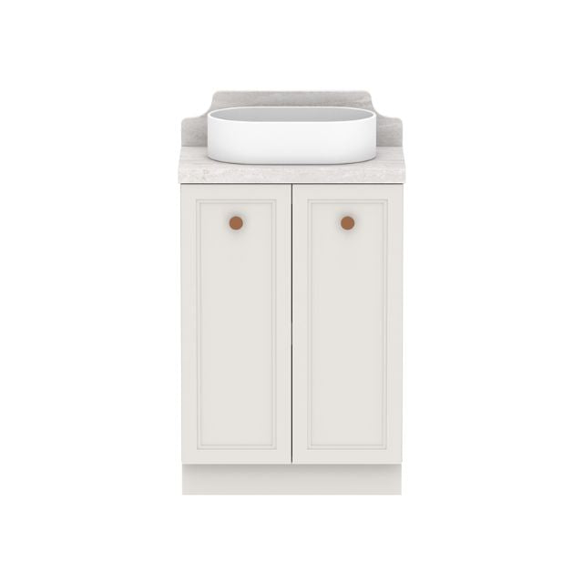ADP Mabel Ensuite Floor Standing Vanity With Cherry Pie Premium Solid ...