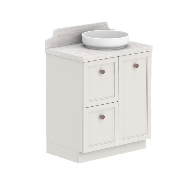 ADP Mabel Floor Standing Vanity With Durasein Benchtop — The Blue Space