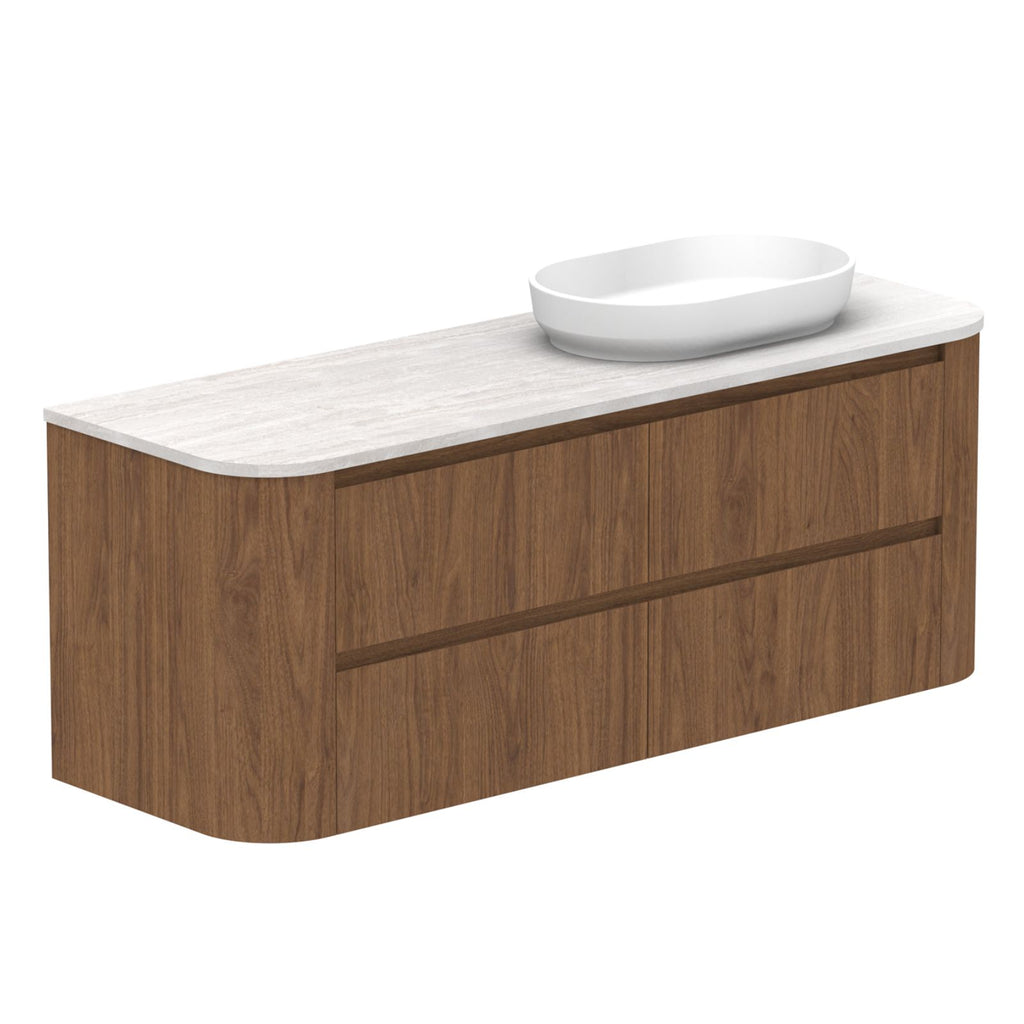 ADP Thea Wall Hung Vanity with Caesarstone Benchtop — The Blue Space