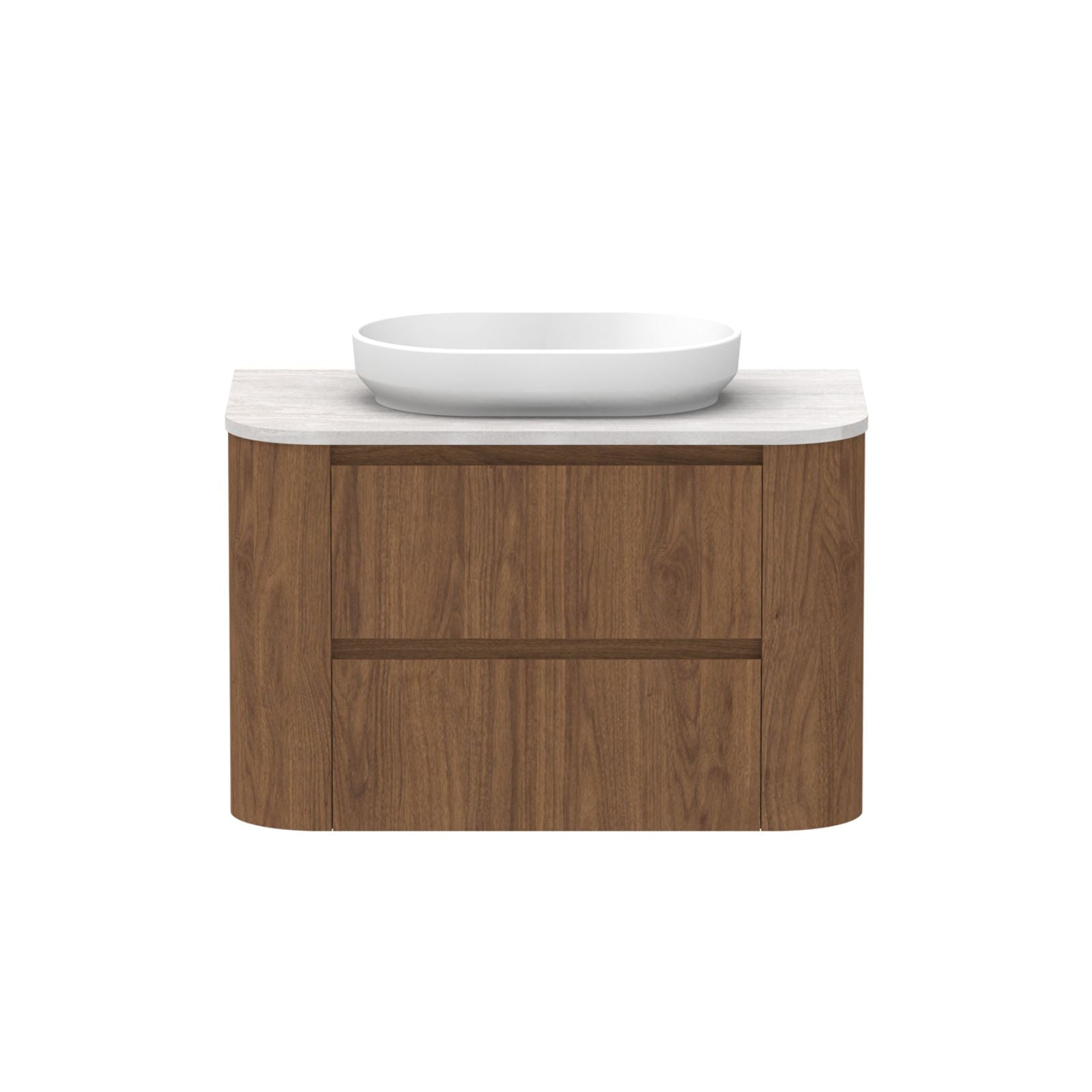 ADP Thea Wall Hung Vanity with Caesarstone Benchtop — The Blue Space