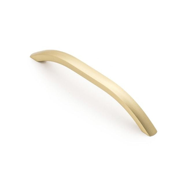 Castella Leaf Handle Brushed Brass - The Blue Space