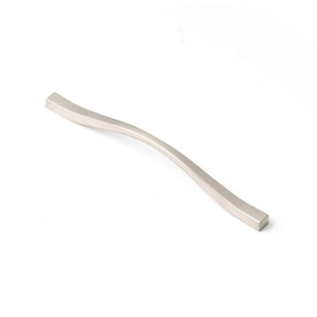 Castella Dune Curved Wave Handle Dull Brushed Nickel - The Blue Space