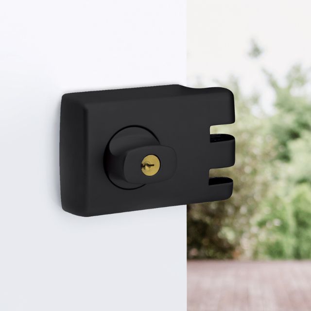 Lockwood 355 Double Cylinder Deadlock Matte Black 355-NMBKDP - The Blue ...