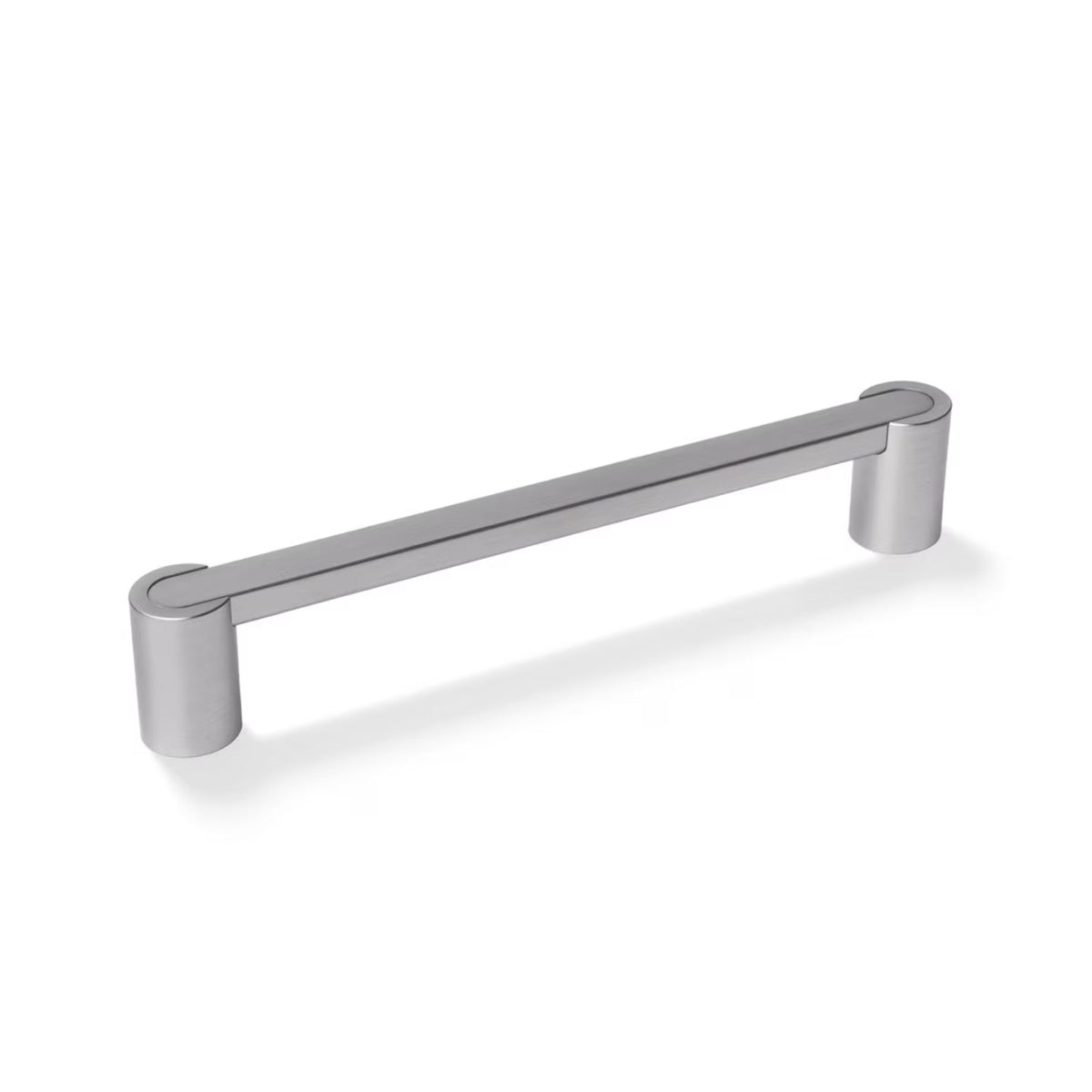Momo Handles Fusion D Handle Brushed Nickel - The Blue Space