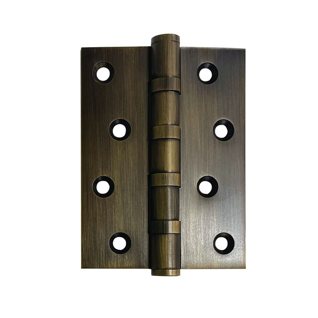 Momo Solid Brass Hinge 100mm X 76mm Bronze MHBH.BNZ - The Blue Space
