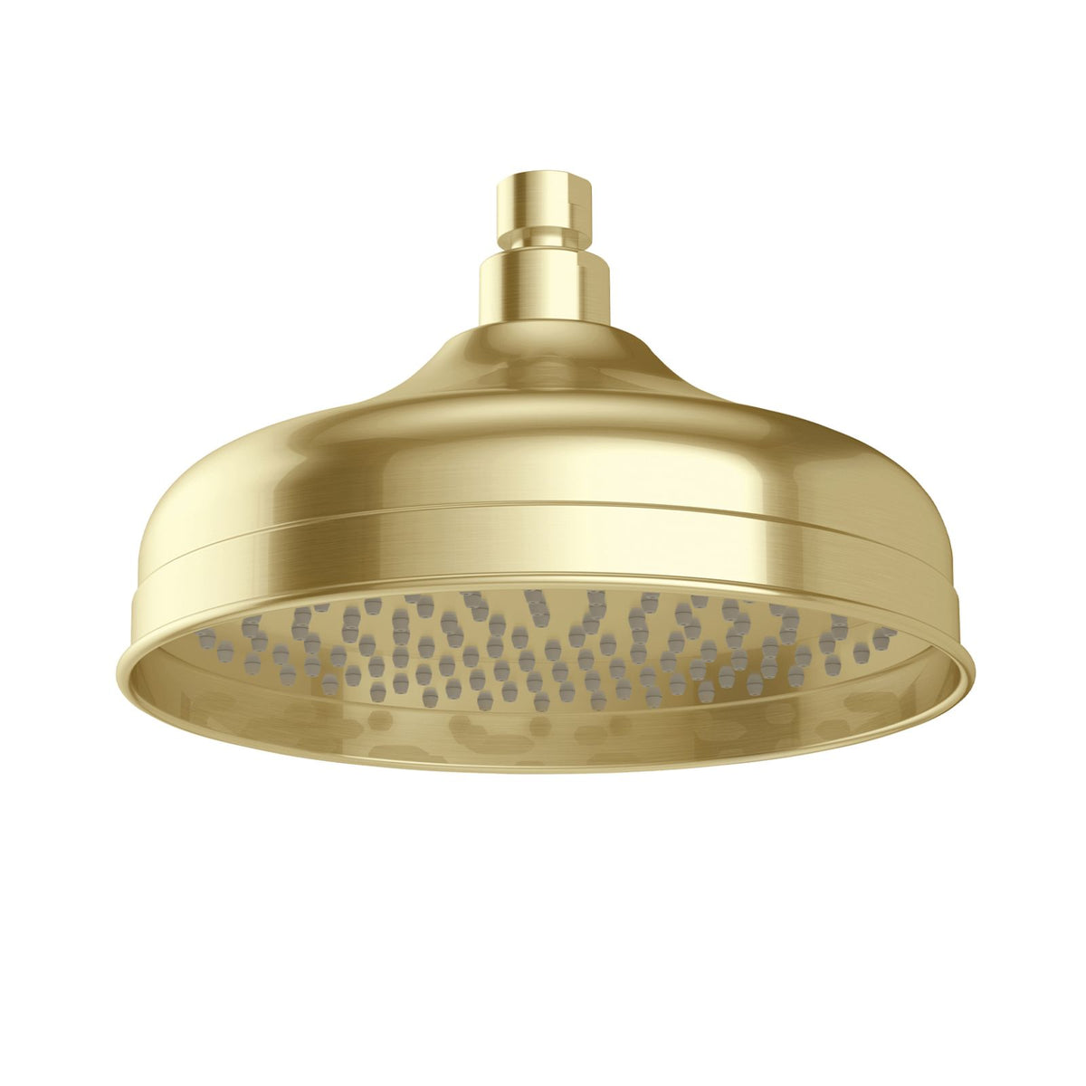 Phoenix Cromford Shower Rose 210mm Brushed Gold — The Blue Space