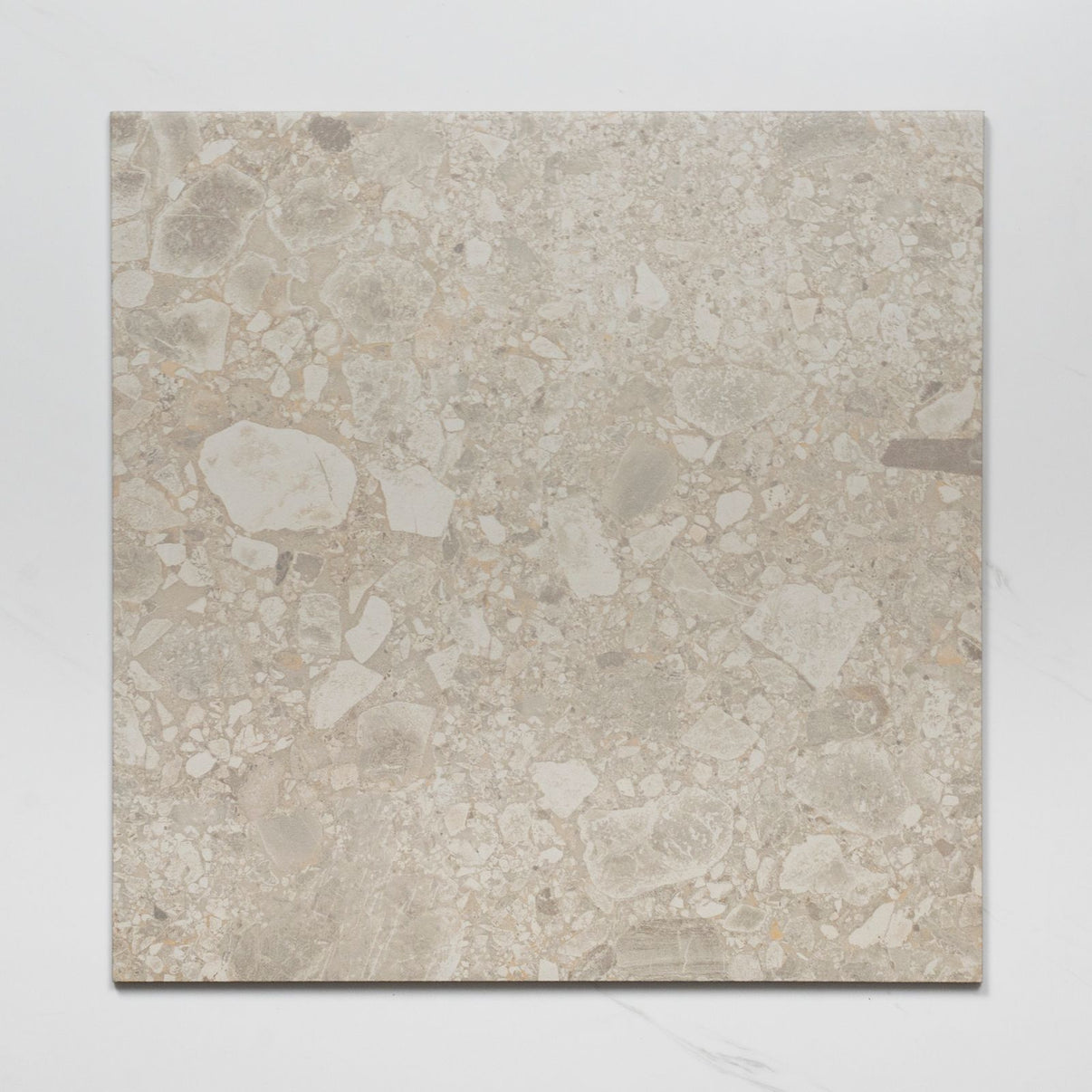 Southside Beige Terrazzo Matte P2 Porcelain Tile 450 x 450mm 45STUBEM ...