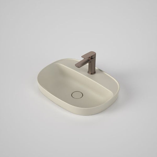 Caroma Contura II 530mm Inset Basin - Matte Clay — The Blue Space