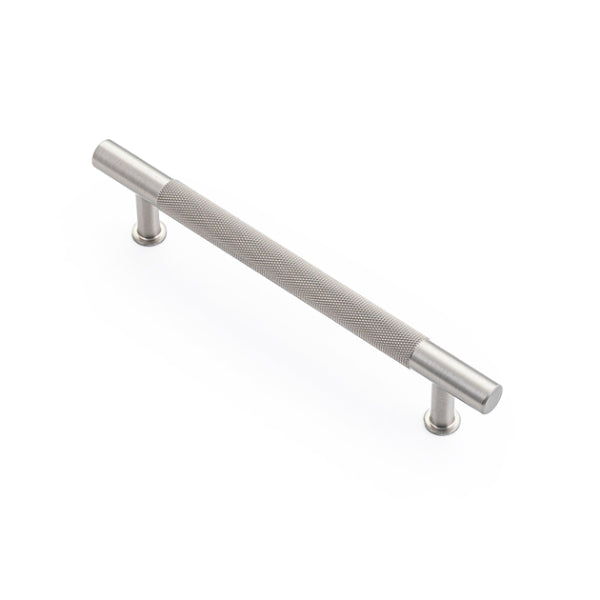 Castella Grove Pull Handle Dull Brushed Nickel at The Blue Space