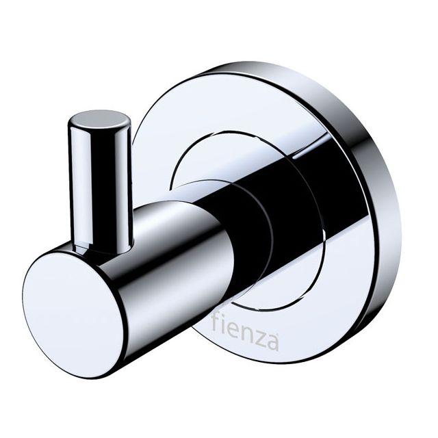 Fienza Kaya Robe Hook - Chrome — The Blue Space