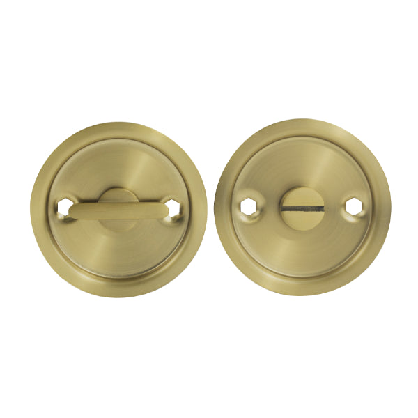 Lockwood Vivid Cavity Slider Door Handle Privacy Door Handle Set Satin ...