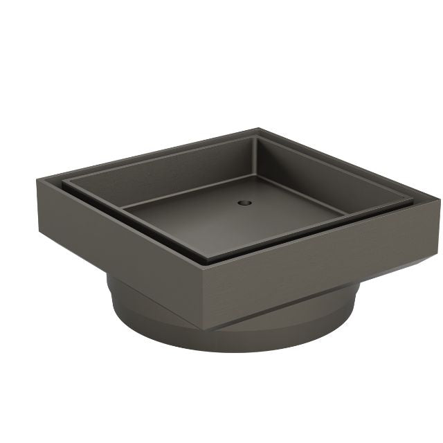 Meir Shower Waste with Tile Insert Shadow — The Blue Space