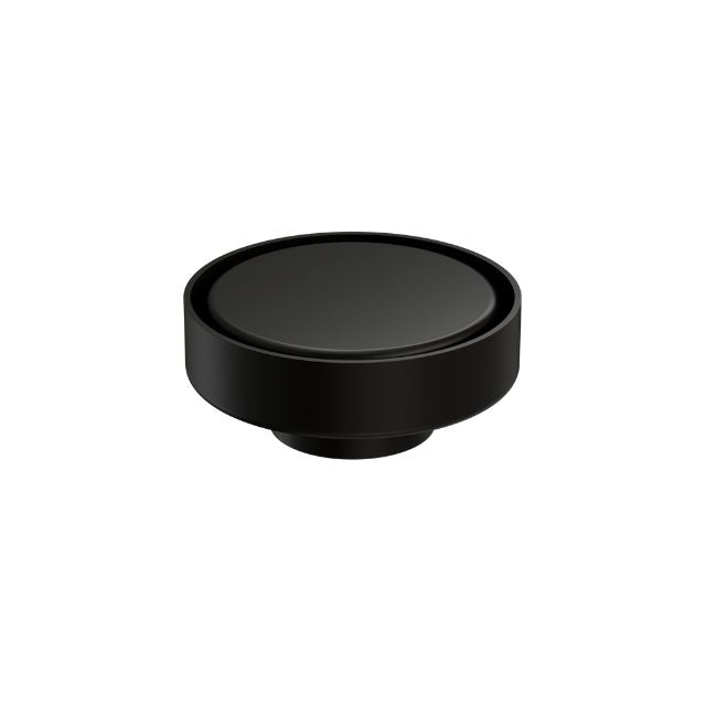 Nero 100mm Round Tile Insert Floor Waste 50mm Outlet Matte Black — The ...