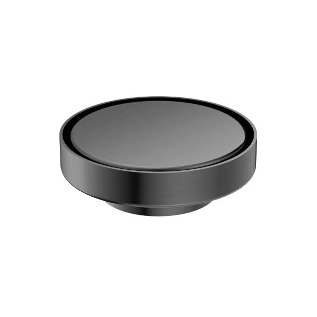 Nero 130mm Round Tile Insert Floor Waste 80mm Outlet Gun Metal — The ...