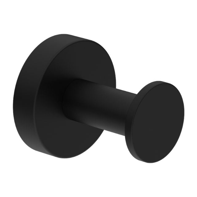 Nero Classic Robe Hook Matte Black — The Blue Space