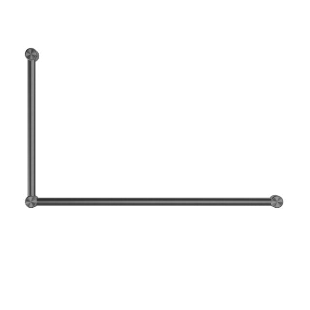 Nero Mecca Care 32mm DDA Grab Rail Set 90 Degree 600x1000mm Gunmetal ...