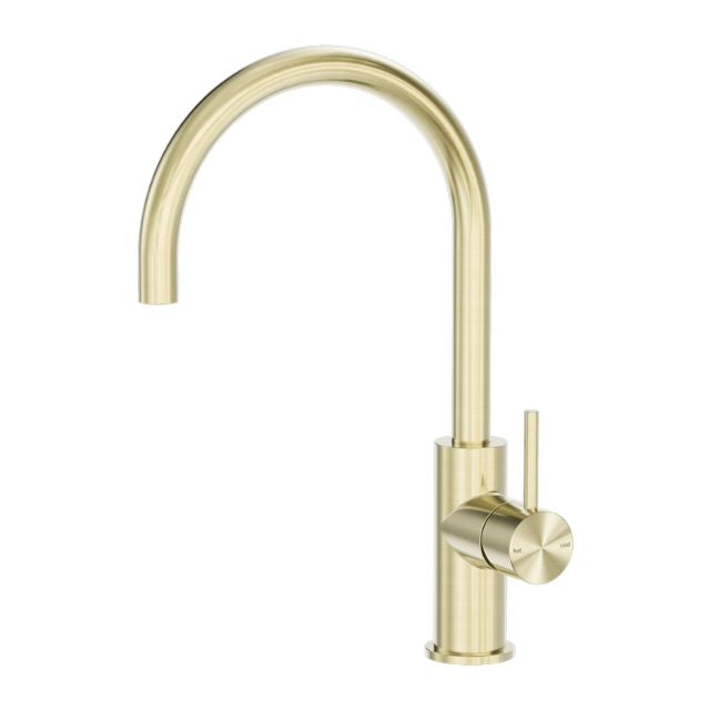 Nero Zen SS316L Kitchen Mixer Brushed Gold NR162207BG — The Blue Space