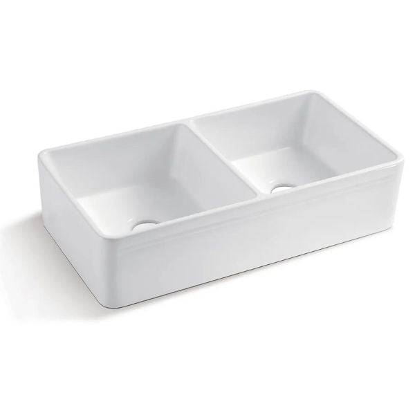 Otti Boston Double Butler Sink 845mm — The Blue Space